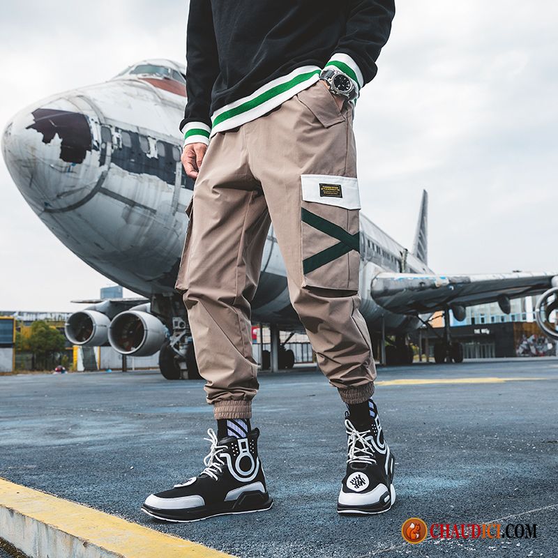 Pantalon Cargo Blanc Homme Tomate Violet Homme Cargo Serrés Pantalons ...