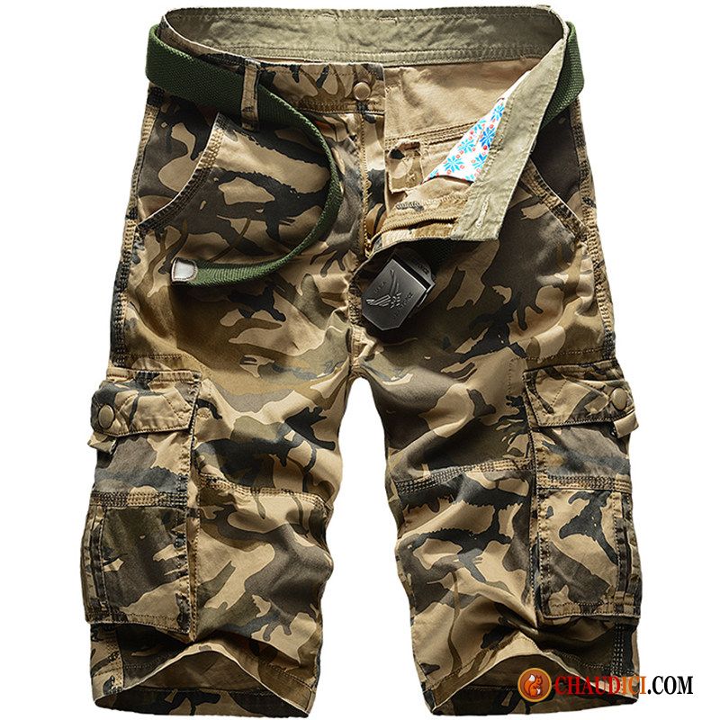 Shorts Homme Vert Tendance Décontractée Grande Taille Shorti Beaucoup ...